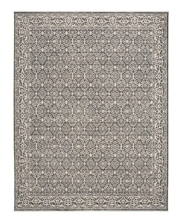 NOURISON HOME Shadows Shw04 Area Rug, 6' X 9 - Charcoal/ivory