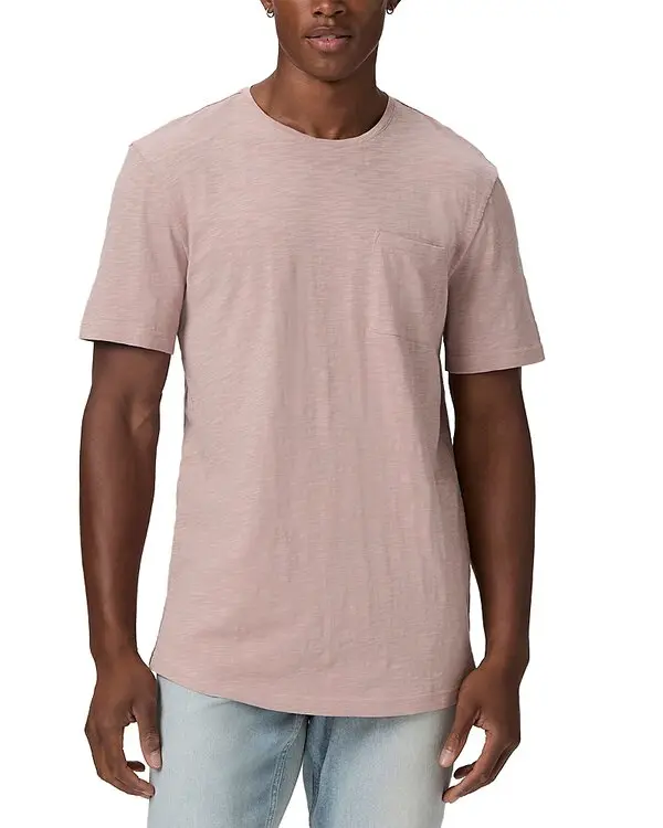 Paige Kenneth Crewneck Tee - Pale Rose