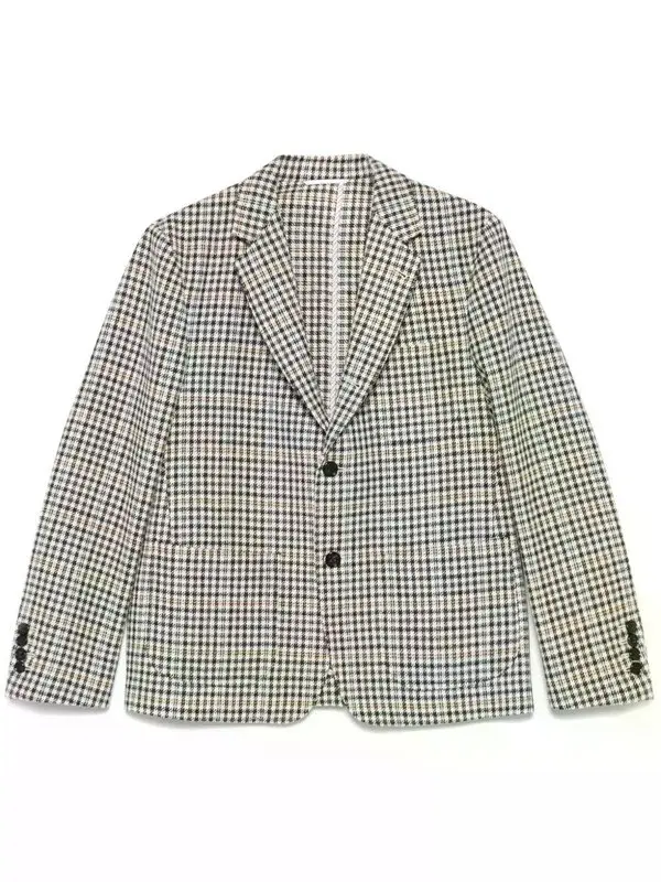 Thom Browne Checked Tweed Blazer