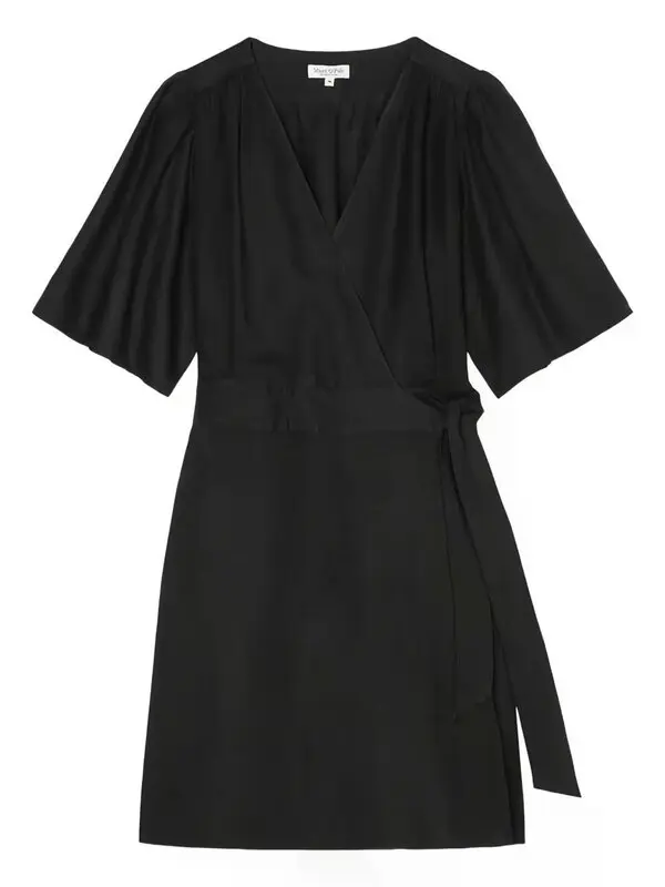 Marc O'polo Puff Sleeve Wrap Dress