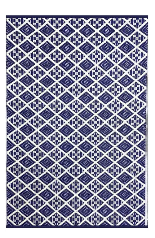 MAD MATS Scotch Blue & White