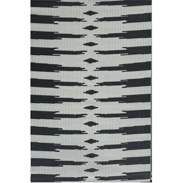 MAD MATS Black & Off White