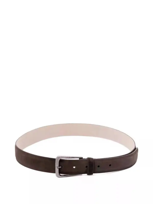Brunello Cucinelli Suede Belt - Brown