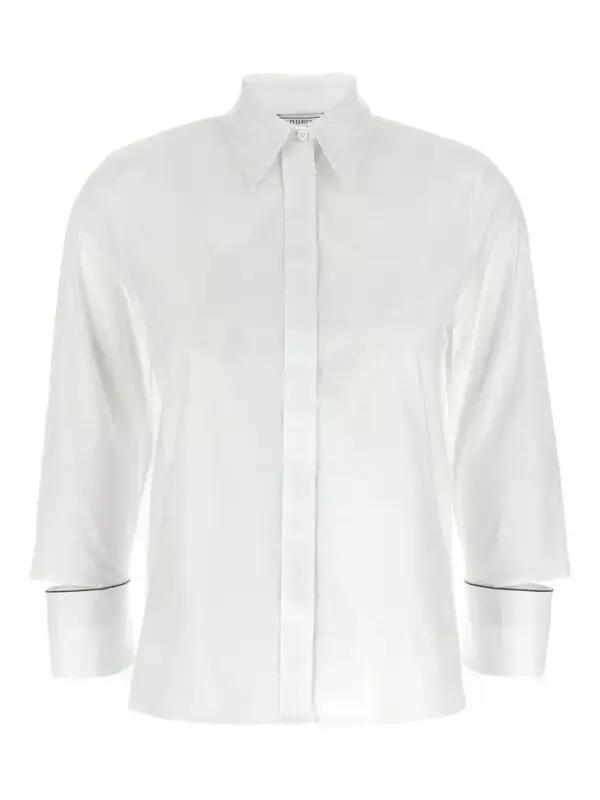 Peserico Monili Chain-embellished Shirt