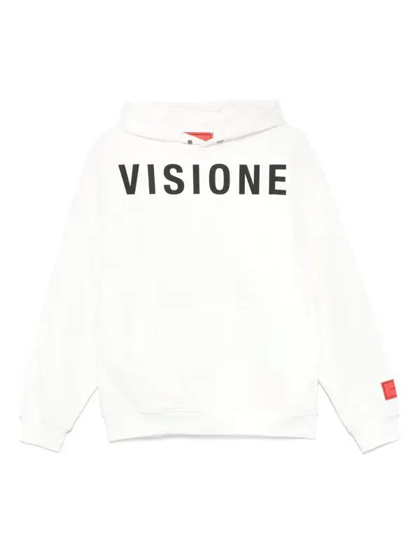 VISION OF SUPER Logo-print Hoodie