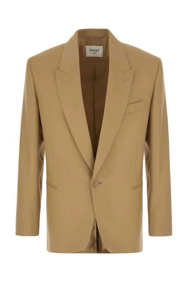 Saint Laurent Wool Single-breasted Jacket