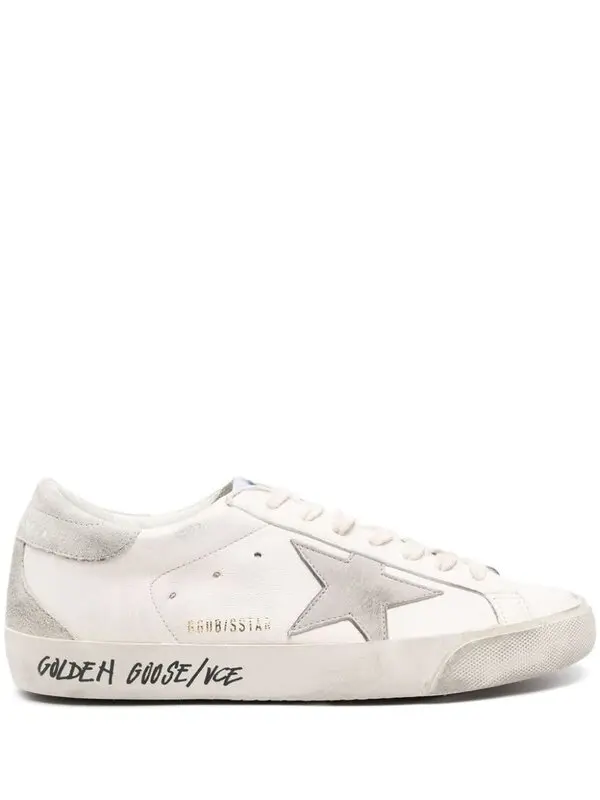 Golden Goose Low Top Sneakers - White/ice/grey
