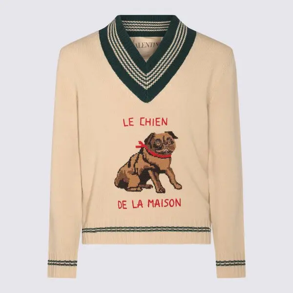 Valentino Garavani Wool Knitwear - White