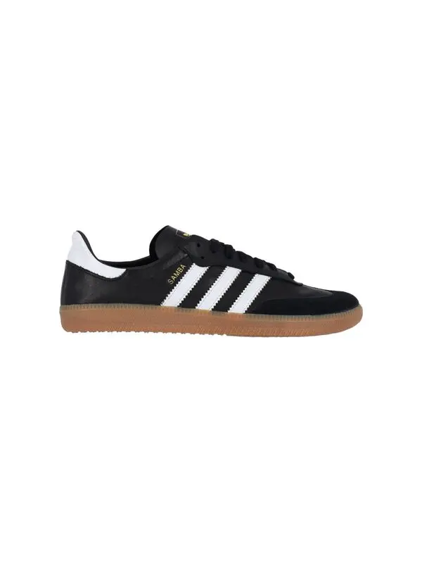 Adidas Leather Sneakers - Black
