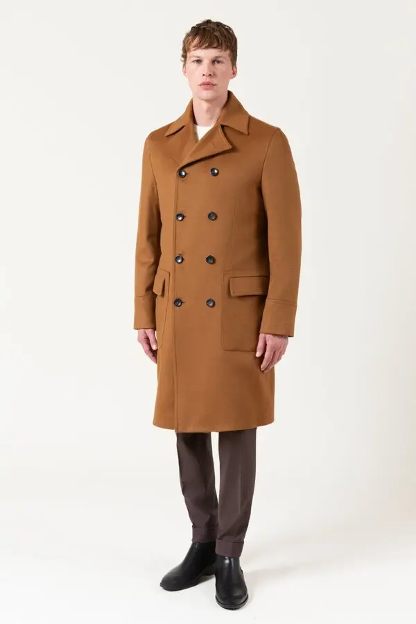 AUTORE Nicholson Wool Coat - Bruciato
