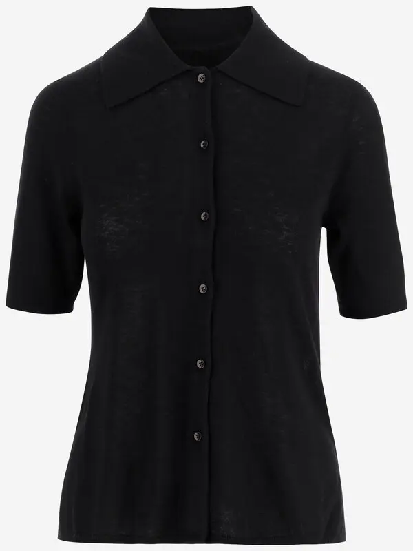 BY MALENE BIRGER Wool Blend Dicot Shirt