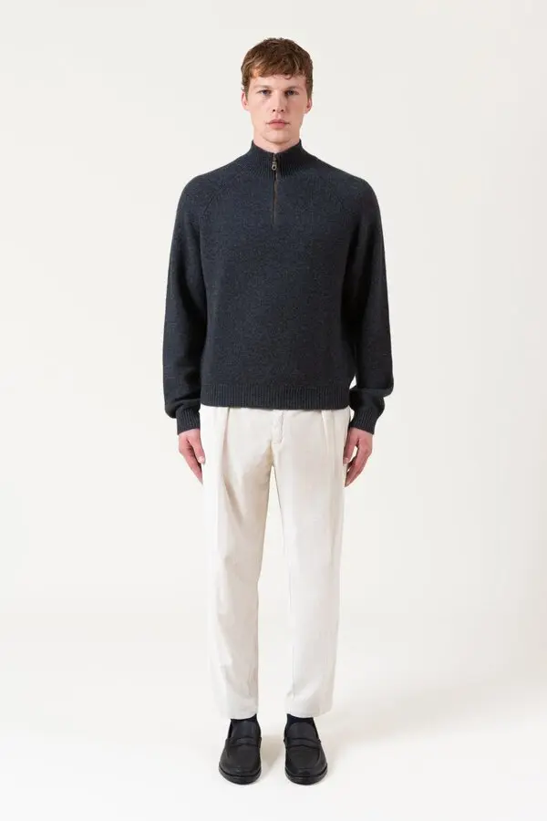 AUTORE Holden Wool And Cashmere Sweater - Grigio