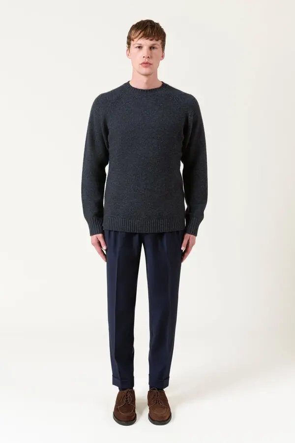 AUTORE Gable Wool And Cashmere Knit Sweater - Grigio