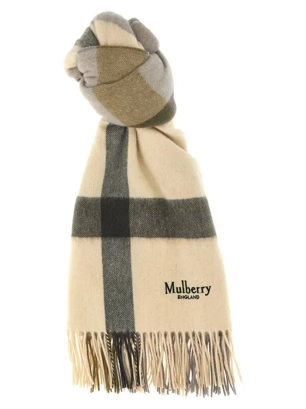 Mulberry Check Scarf - Multicolor