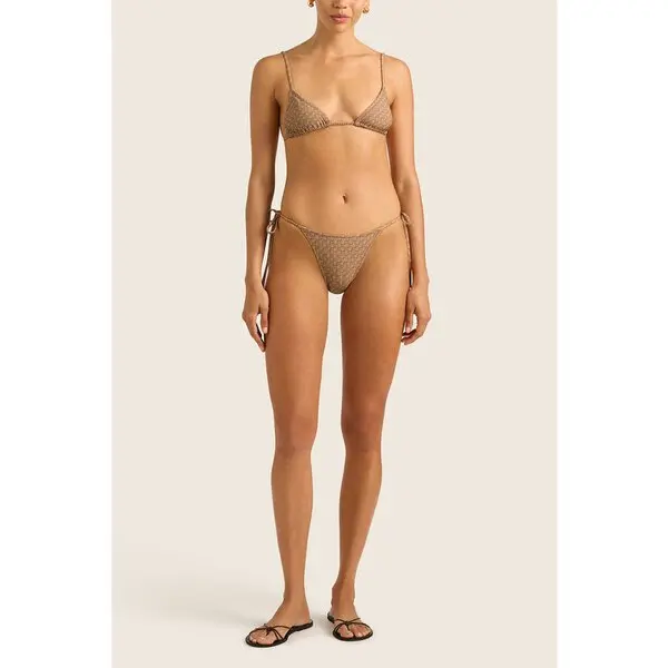 HOPE AND MAY Tilla String Triangle Bikini Top