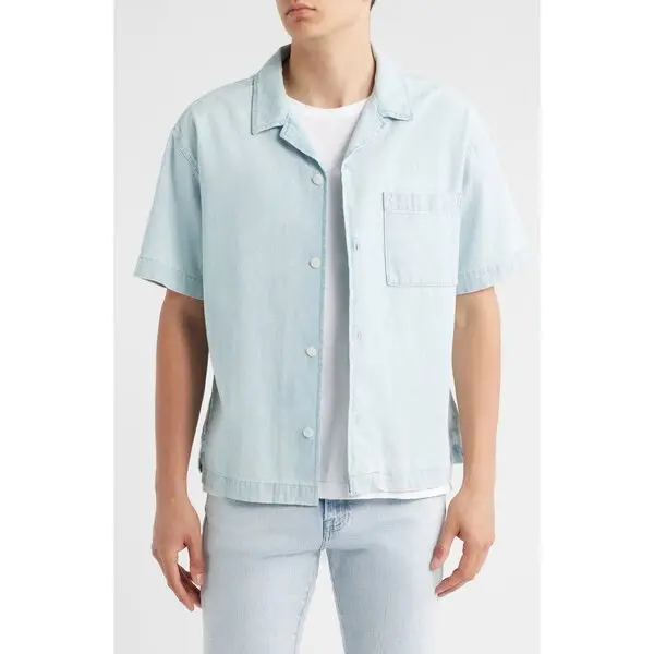 FRAME Chambray Camp Shirt - Harbor City