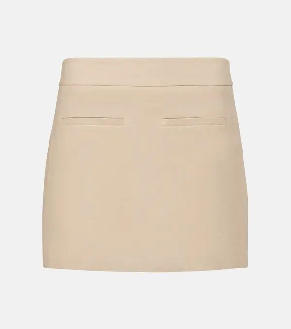 Veronica Beard Alvara Linen-blend Skort - Beige