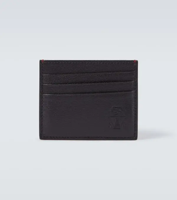 Brunello Cucinelli Leather Card Holder