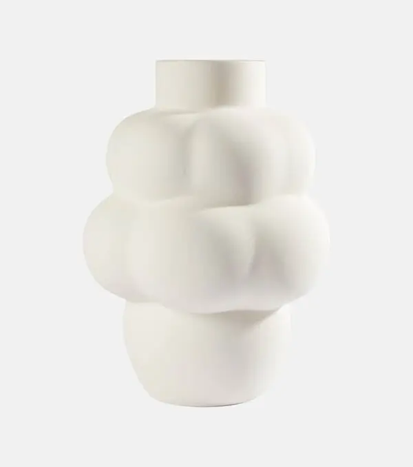 LOUISE ROE Balloon 04 Ceramic Vase - White