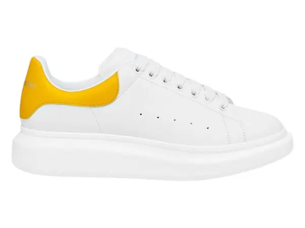 Alexander McQueen Oversized Sneakers - White/yellow