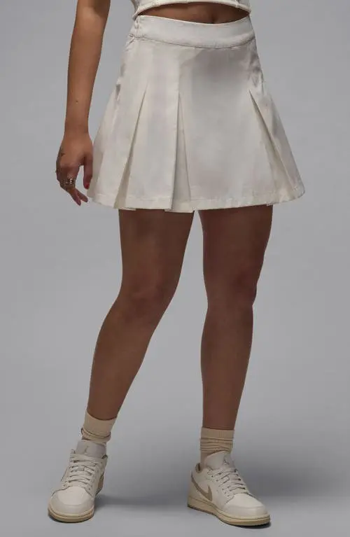 JORDAN Pleated Mini Skirt - Sail