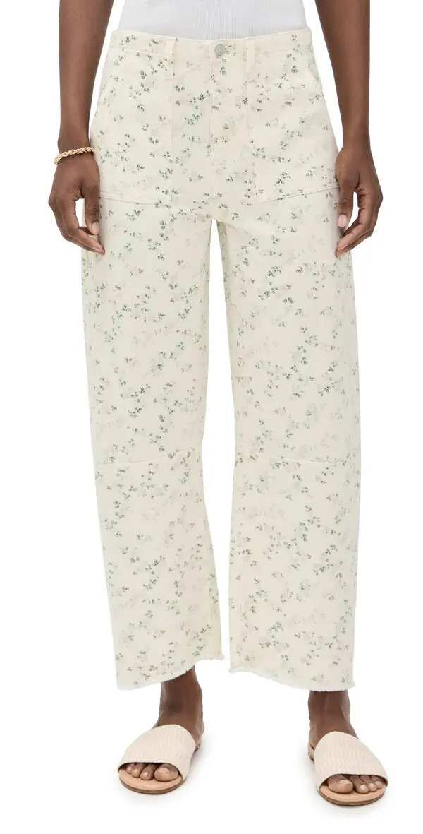 LE JEAN Utility Soft Barrel Jeans