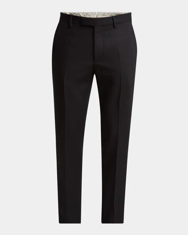 Etro Slim Flat-front Evening Pants