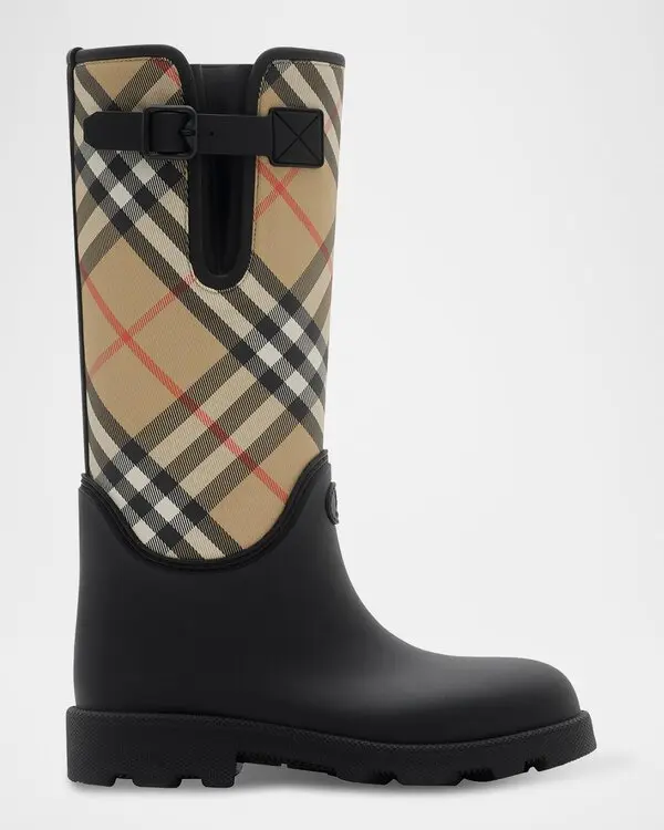 Burberry Marsha Rain Boots - Black