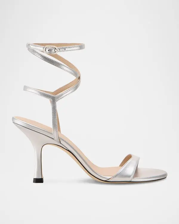 STUART WEITZMAN Nudist Ankle-wrap Sandals