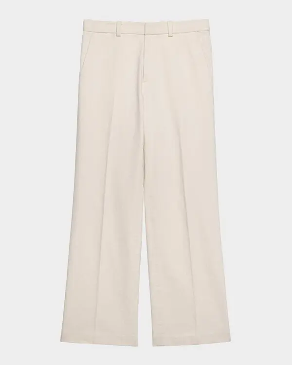 Helmut Lang Pleated Loose Fit Zoot Pants - Pine