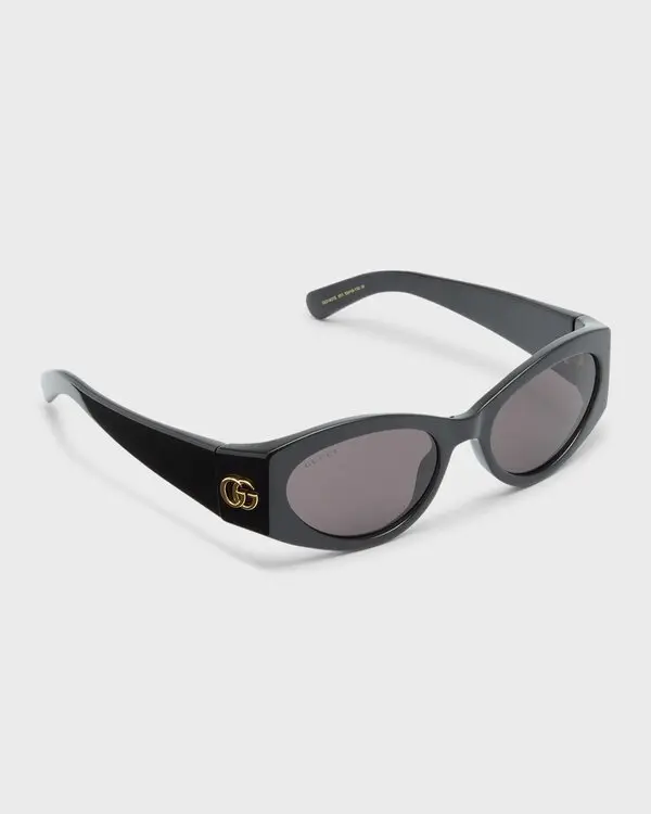 Gucci Monogram Cat-eye Sunglasses