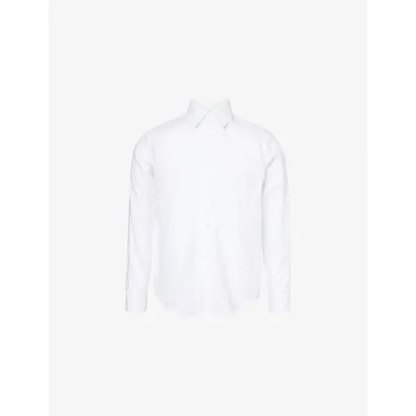 CHE Regular-fit Curved-hem Linen Shirt