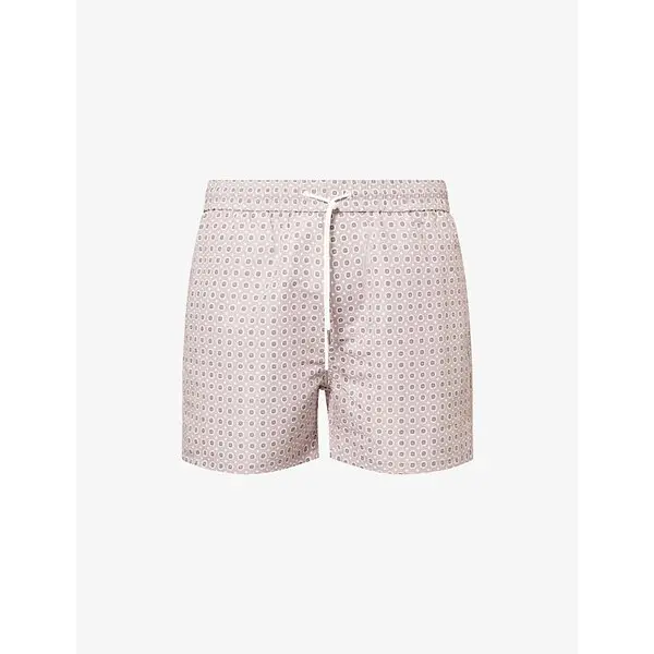ARNE Graphic-print Swim Shorts
