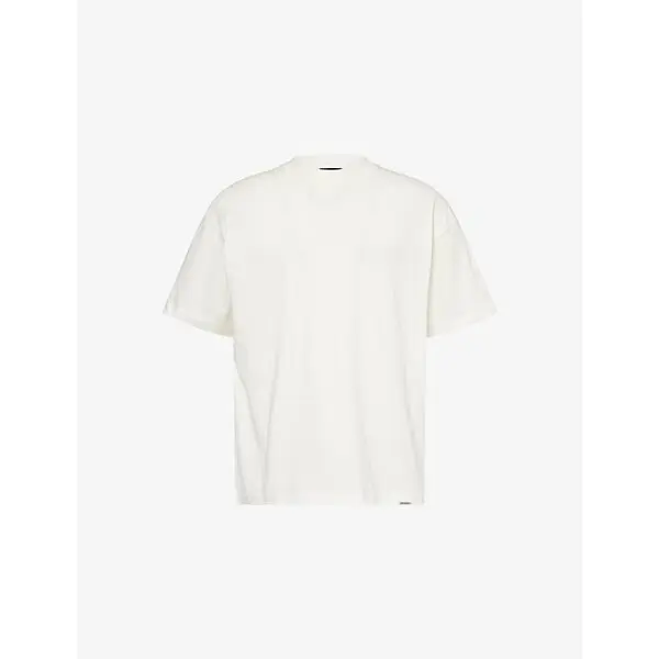 REPRESENT Initial Oversized Cotton-jersey T-shirt