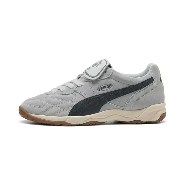 PUMA King Indoor Suede Sneakers - Gray