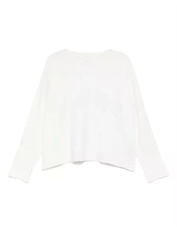 JUVIA Cotton-blend Crewneck Sweater