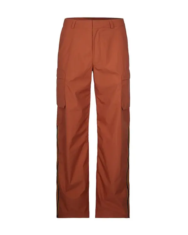 K-WAY Nive Twill Tech Chino Pants - Orange Rusting
