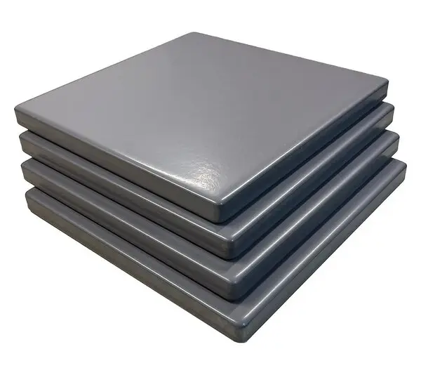 OLD STONE PIZZA KITCHEN Old Stone Pizza Set Of 4 Glazed Cordierite Squa Re Pizza Stones