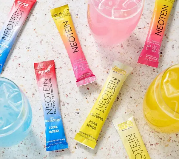 NEOTEIN Protein & Electrolyte Drink Packets