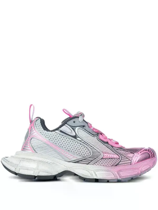 Balenciaga 3xl Mesh-paneled Sneakers - Grey