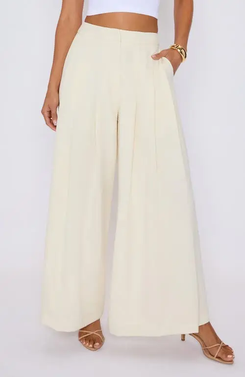 VICI Pleated Wide Leg Trousers