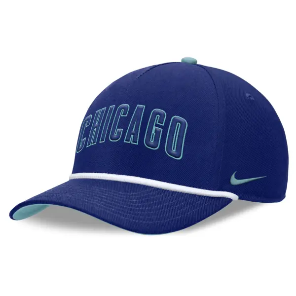 Nike Chicago Cubs Rise Mlb Adjustable Hat - Blue