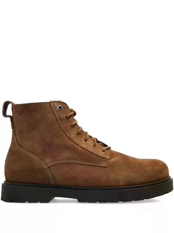 BIRKENSTOCK Highwood Suede Lace-up Ankle Boots - Brown