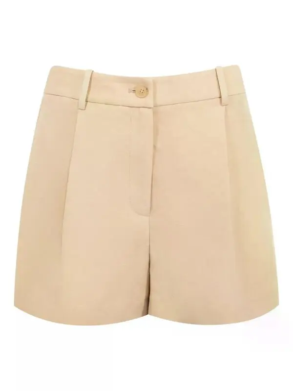 NILI LOTAN Beatrice Tailored Shorts - Neutrals