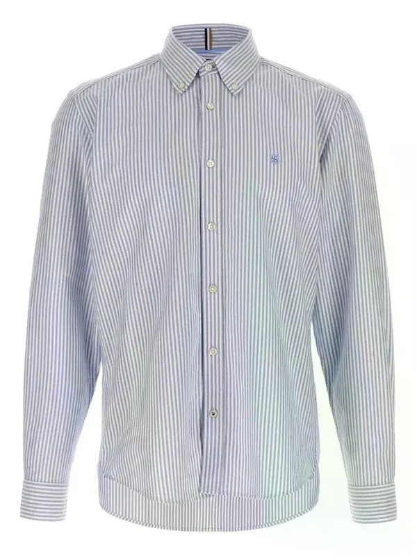 Hugo Boss Striped Button-down Shirt