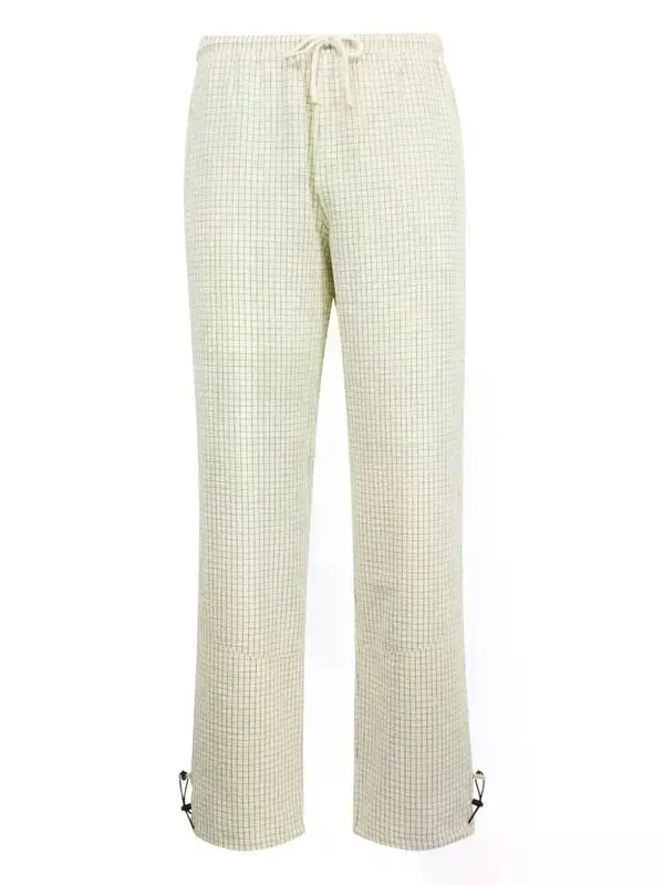 PLEASURES Shifty Checked Track Pants