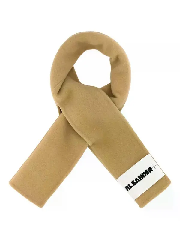 JIL SANDER Logo-patch Scarf