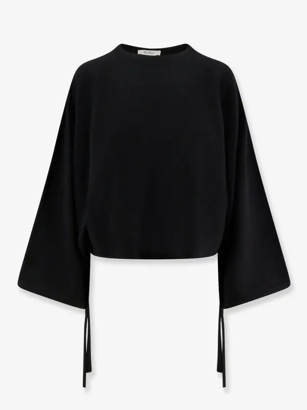 Max Mara Frais Wool Sweater - Black