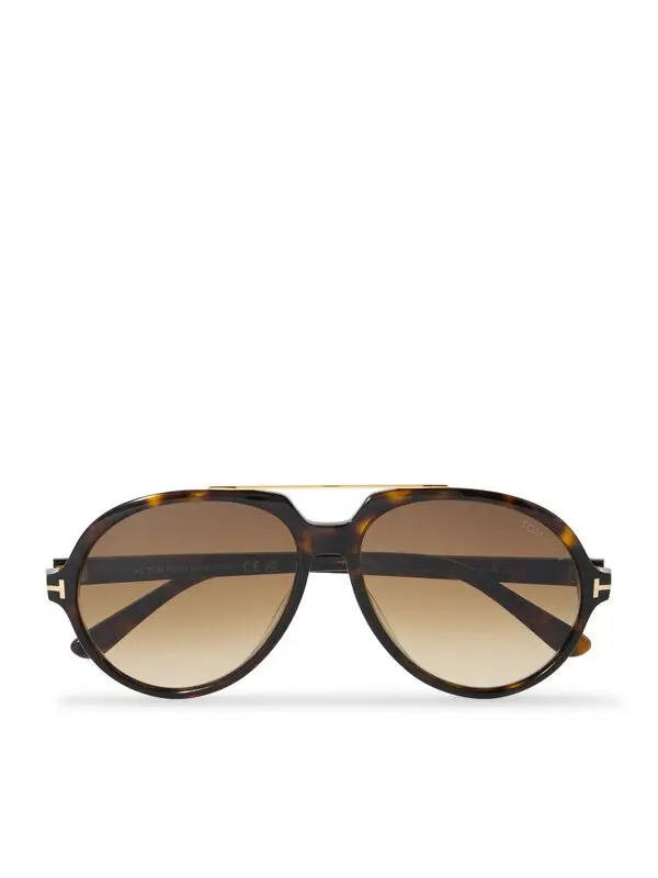 TOM FORD Aalto Aviator-style Sunglasses