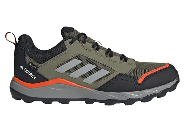 Adidas Tracerocker 2.0 Goretex Trail - Olive Strata/charcoal Solid Grey/semi Impact Orange